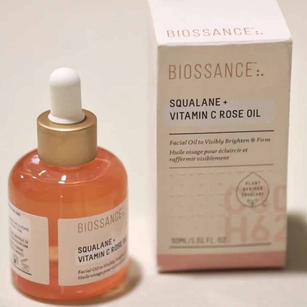 BIOSSANCE SQUALANE + VITAMIN C ROSE OIL 30ML | Shopee Malaysia