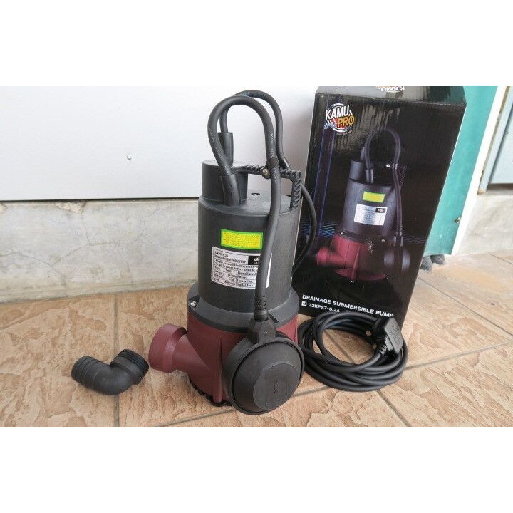 Kamu Pro 32mm / 1-1/4-inch KPS 200-watt Drainage Submersible Pump ...