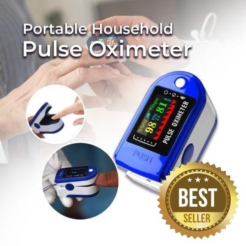 Portable Oximeter Finger Pulse Rate Perfusion Index SPO2 Blood-oxygen ...