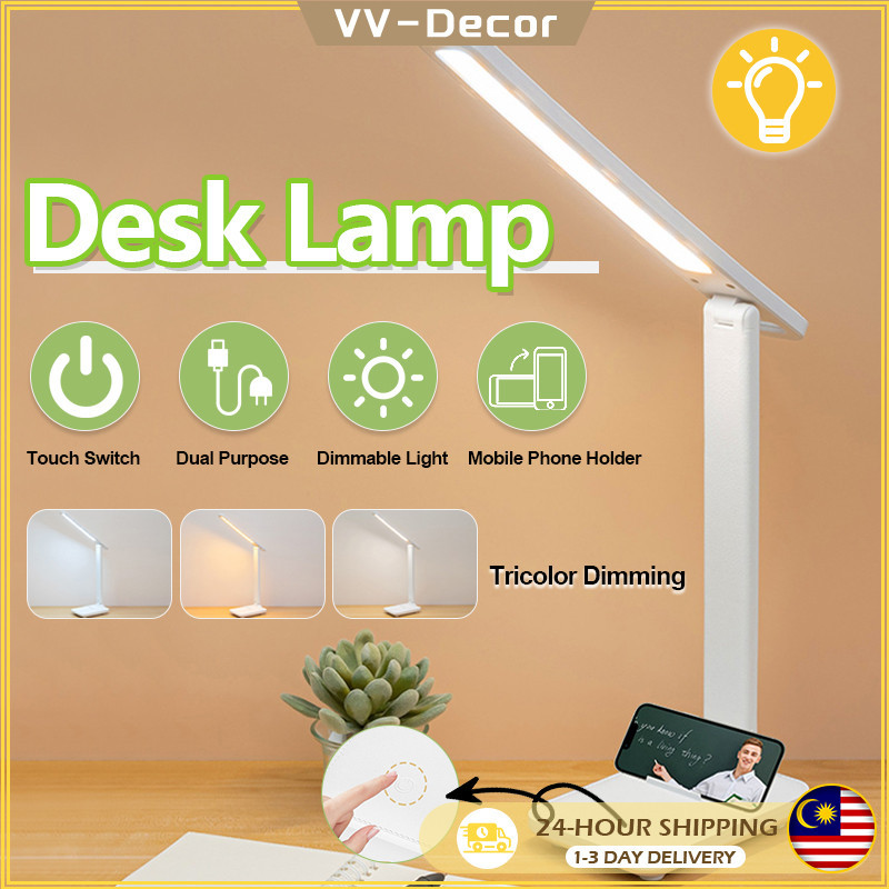 Desk Lamp Adjustable Study Table Lamp Learning LED Desk Lamp USB ...
