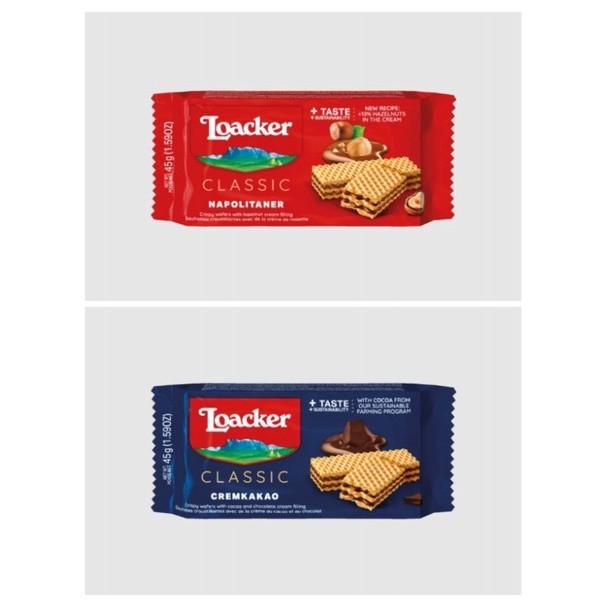 Loacker Classic 45g (Hazelnut/Chocolate) | Shopee Malaysia