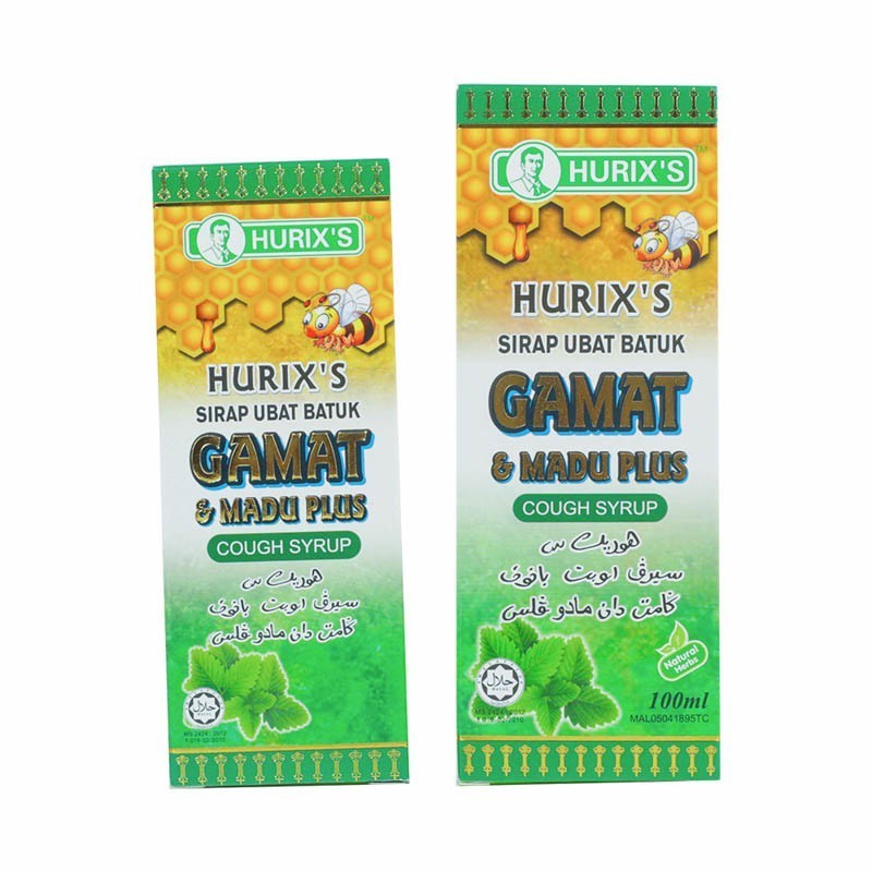 Hurix's Cough Syrup (Gamat & Madu Plus)(60ML/100ML) | Shopee Malaysia