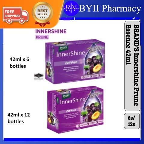 BRAND'S Innershine Prune Essence 6's/12's (42ml)(For Radiant Skin ...