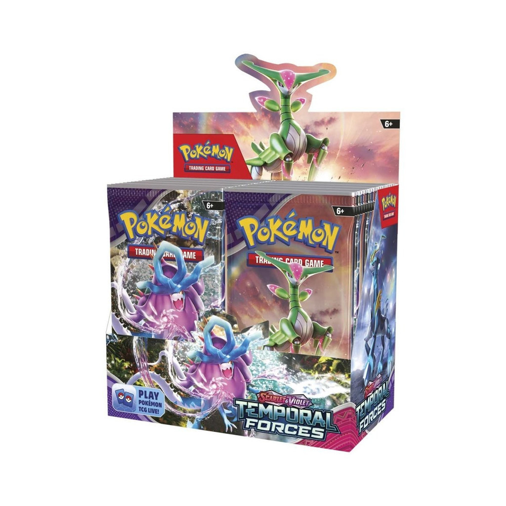 Pokemon TCG: Scarlet & Violet-Temporal Forces SV05 Booster Display Box ...
