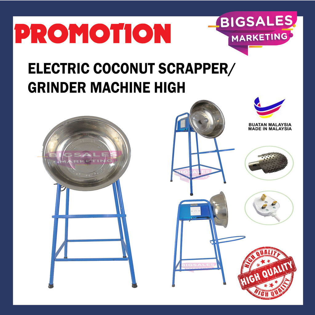 Coconut Machine Electric Coconut Scraper Grinder Machine Stainless ...