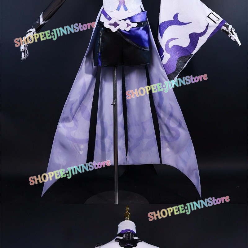 - JINN - Acheron Cos Game HONKAI STAR RAIL Cosplay Costume Acheron ...