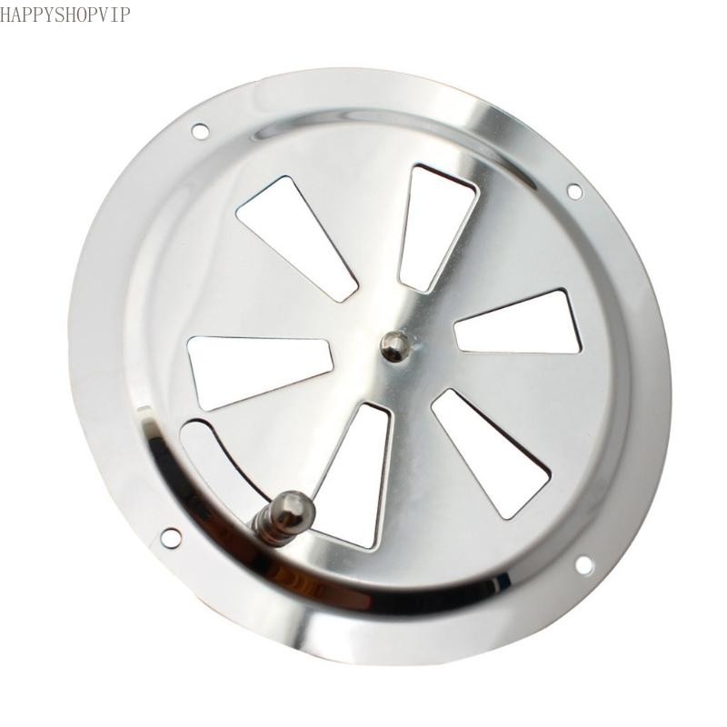HSV Round Air Vent Ventilation Plate with Side Knob Fit for Marine Boat ...
