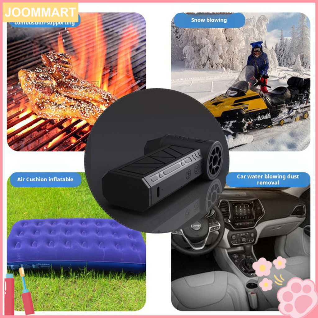 [Jm] Mini Snow Blower Compact Snow Blower Portable Electric Air Blower ...