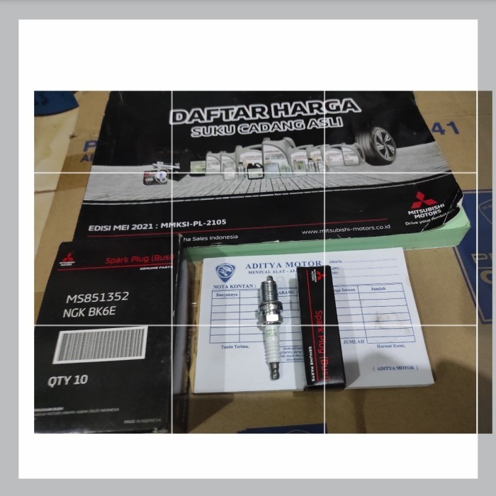 Spark plug BK6E GALANT V6 CATFISH SHARK HORSE GRANDIA LANCER EVO 3 CB4 ...