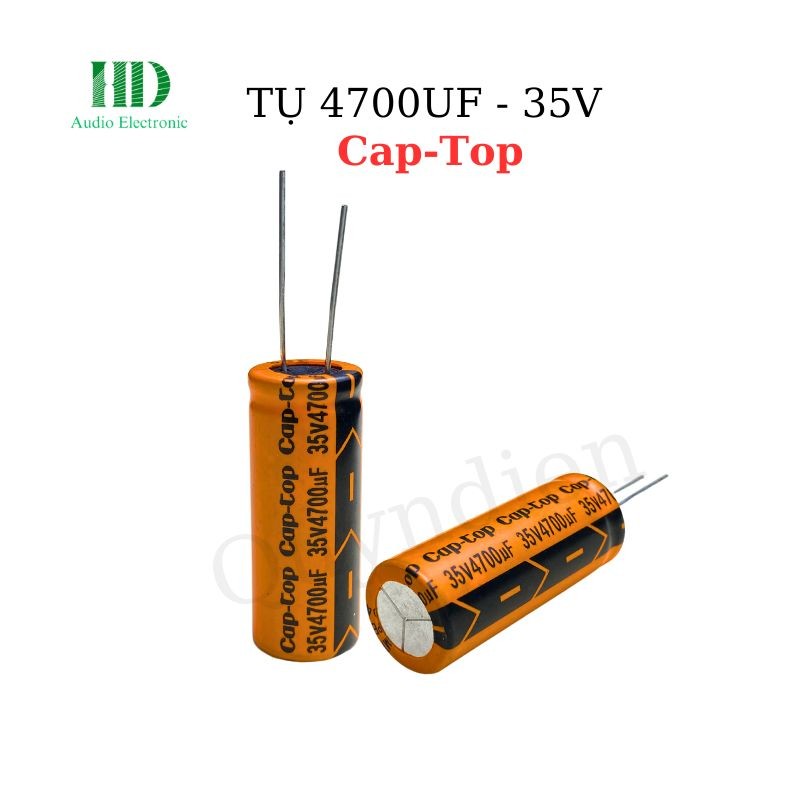 Power Filter Capacitor 4700uf 35V DC 16x40mm new Cap-Top capacitor ...