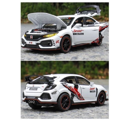 Honda FK8 1:32 Diecast Model Cars 1/32 Honda Civic R-type Collection ...