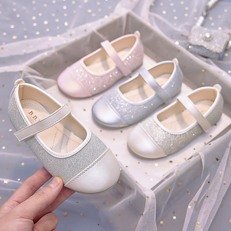 PU Leather Girls Dress Shoe Mary Jane Flats Girl Kids Shoes Girls Shoe ...