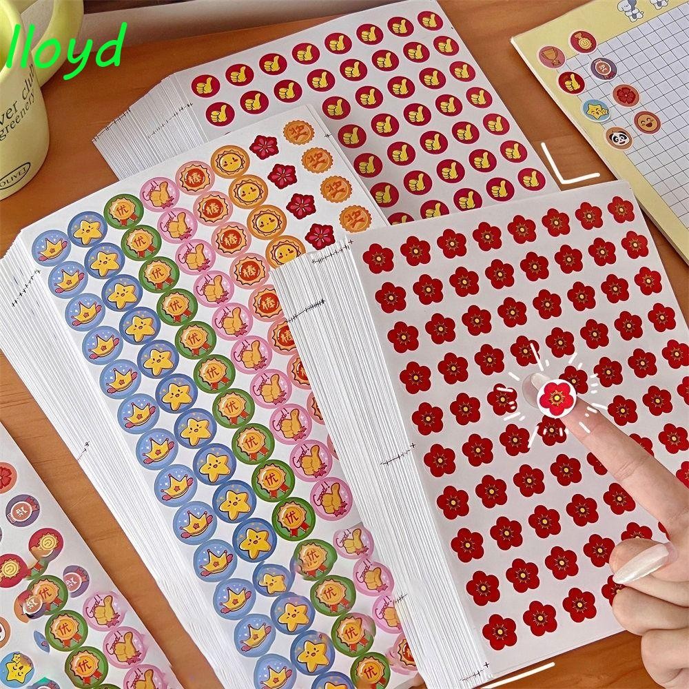 LLOYD 800 Pcs/Bag Reward Stickers, Cartoon Animals Cute Star Praise ...