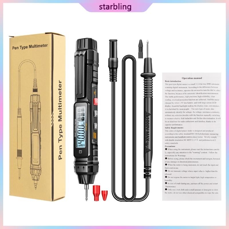 Star Portable Pen Type Digital Multimeter Voltmeter Resistance ...