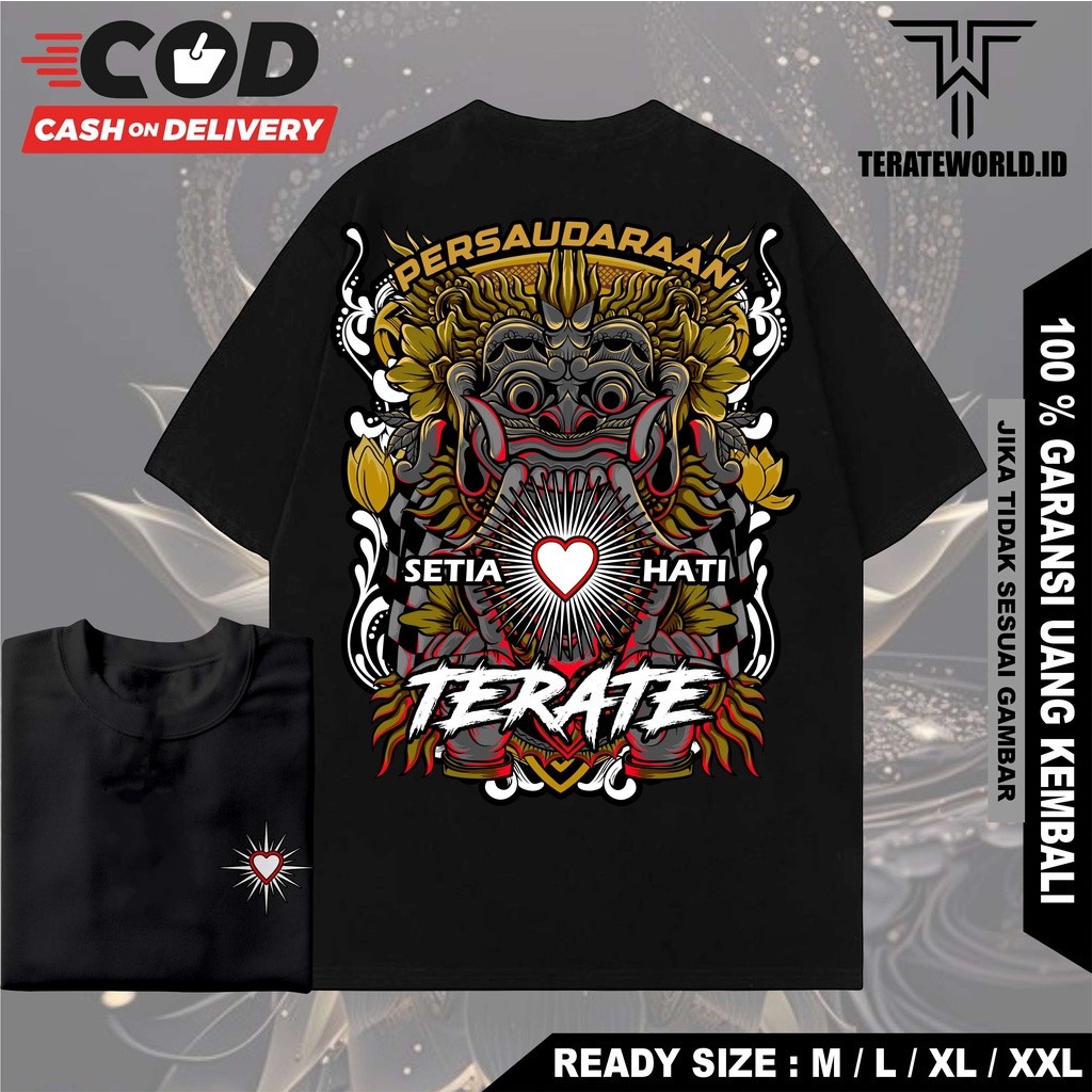 PSHT T-Shirt Loyal Heart Tere Barong-Psht Kaos srikandi psht gashak ...