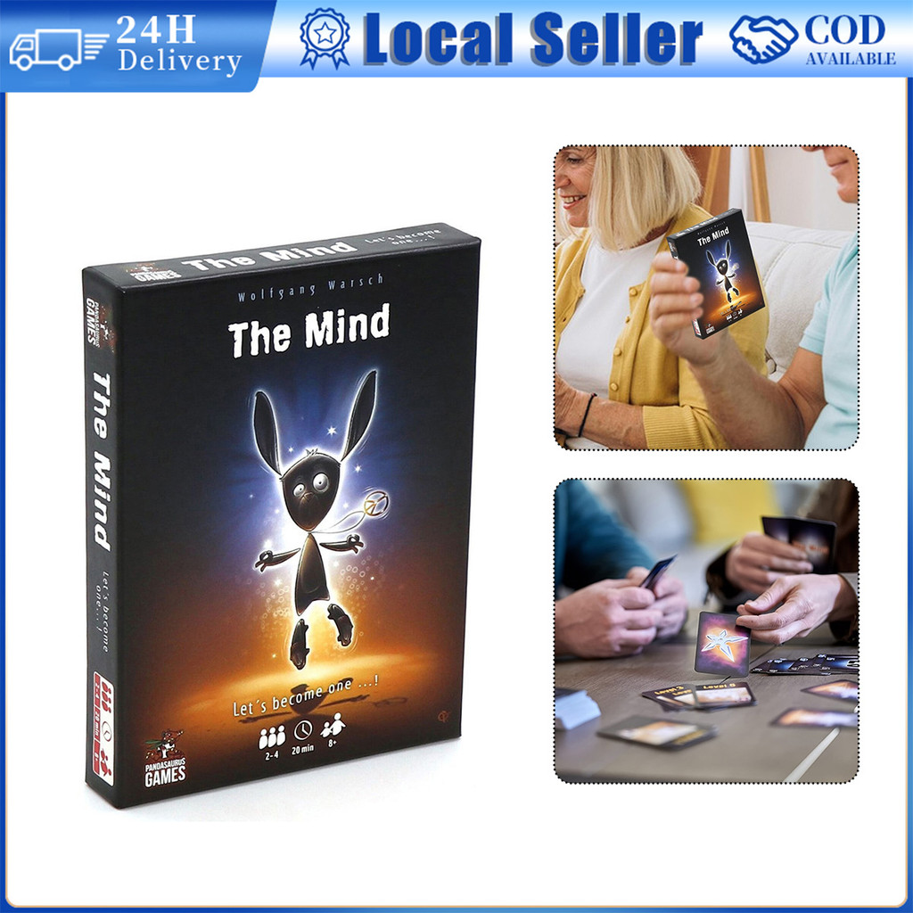 Hot selling The Mind Card Game Party Puzzle Board Game Team Experience ...