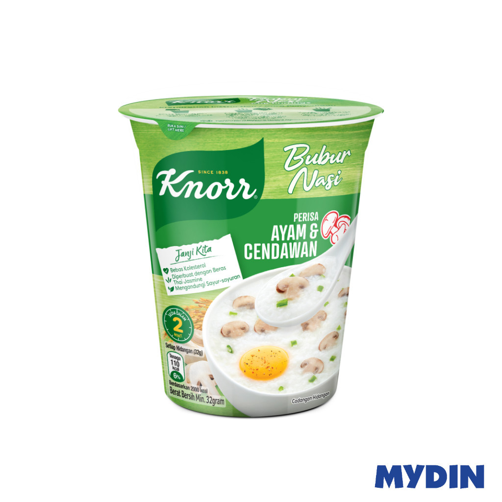 Knorr Cup Instant Porridge (32g) - 2 Variants | Shopee Malaysia