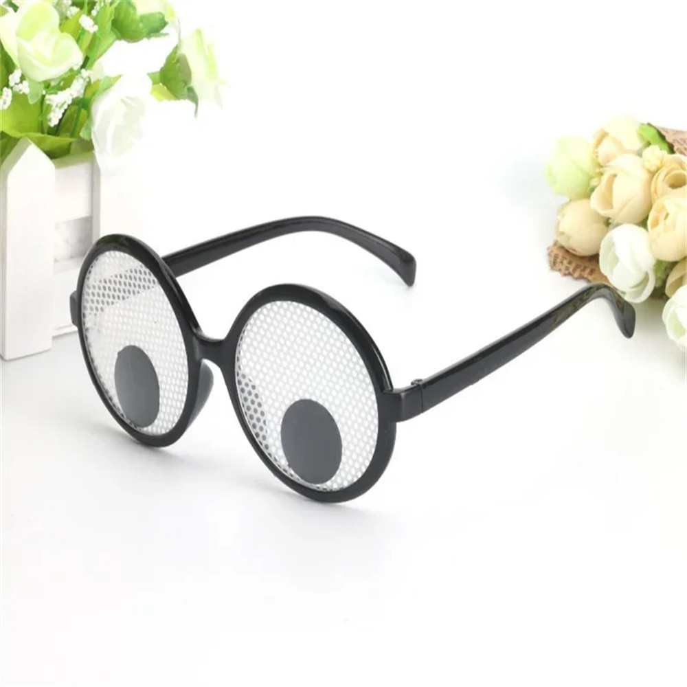Googly Eyes Glasses Halloween Funny Shaking Costume Eyes Glass Novelty ...