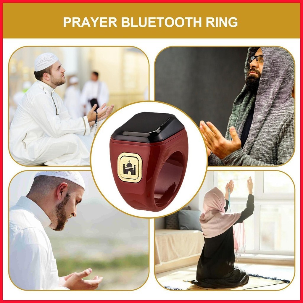 Smart digital counter with LED screen USB rechargeable bluetooth prayer ...