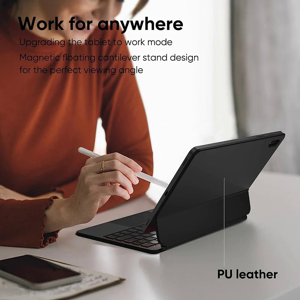 Magnetic Levitation Keyboard Case For Samsung Galaxy Tab S8 S9 S10 ...