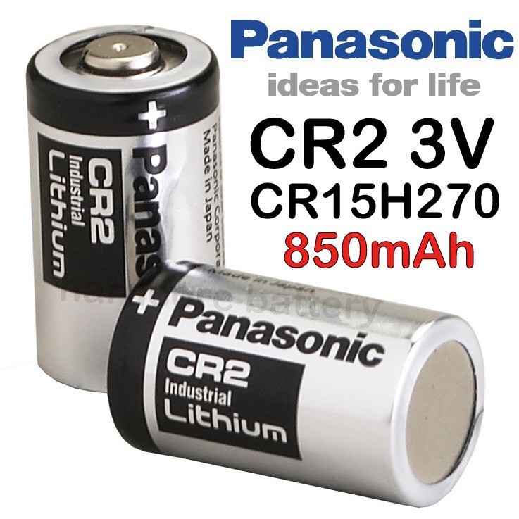 ORIGINAL Panasonic CR2 3V LiMnO2 lithium battery CR15H270 850mAh CR-2 for digital film photo ...