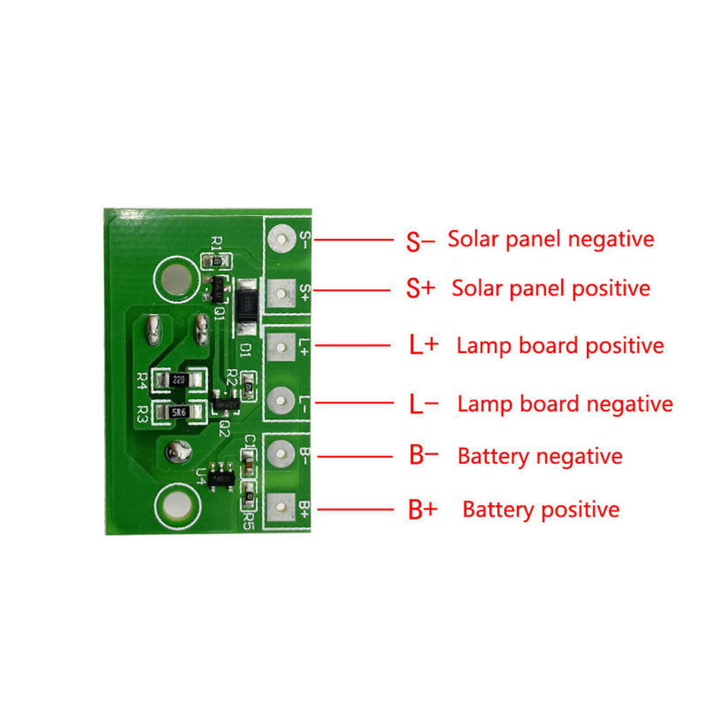[Hightechworld.my] 3.7V Solar Controller LED Lantern Light Control ...