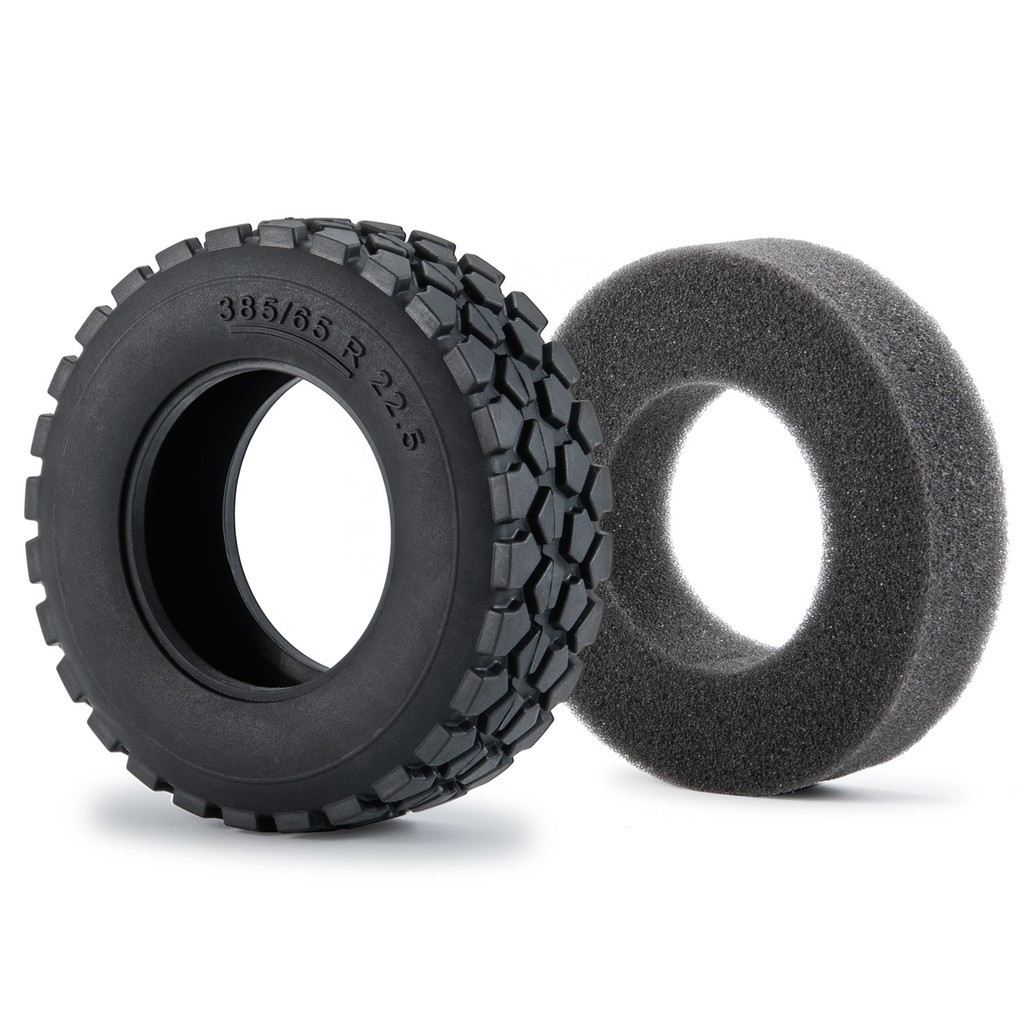 RC Hard Pattern Drift Tires Crawler Tires Tyre Wheel for Tamiya 1/14 RC ...