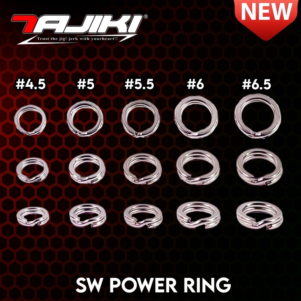 🔥NEW🔥TAJIKI SW POWER RING VALUE PACK SPLIT RING | Shopee Malaysia