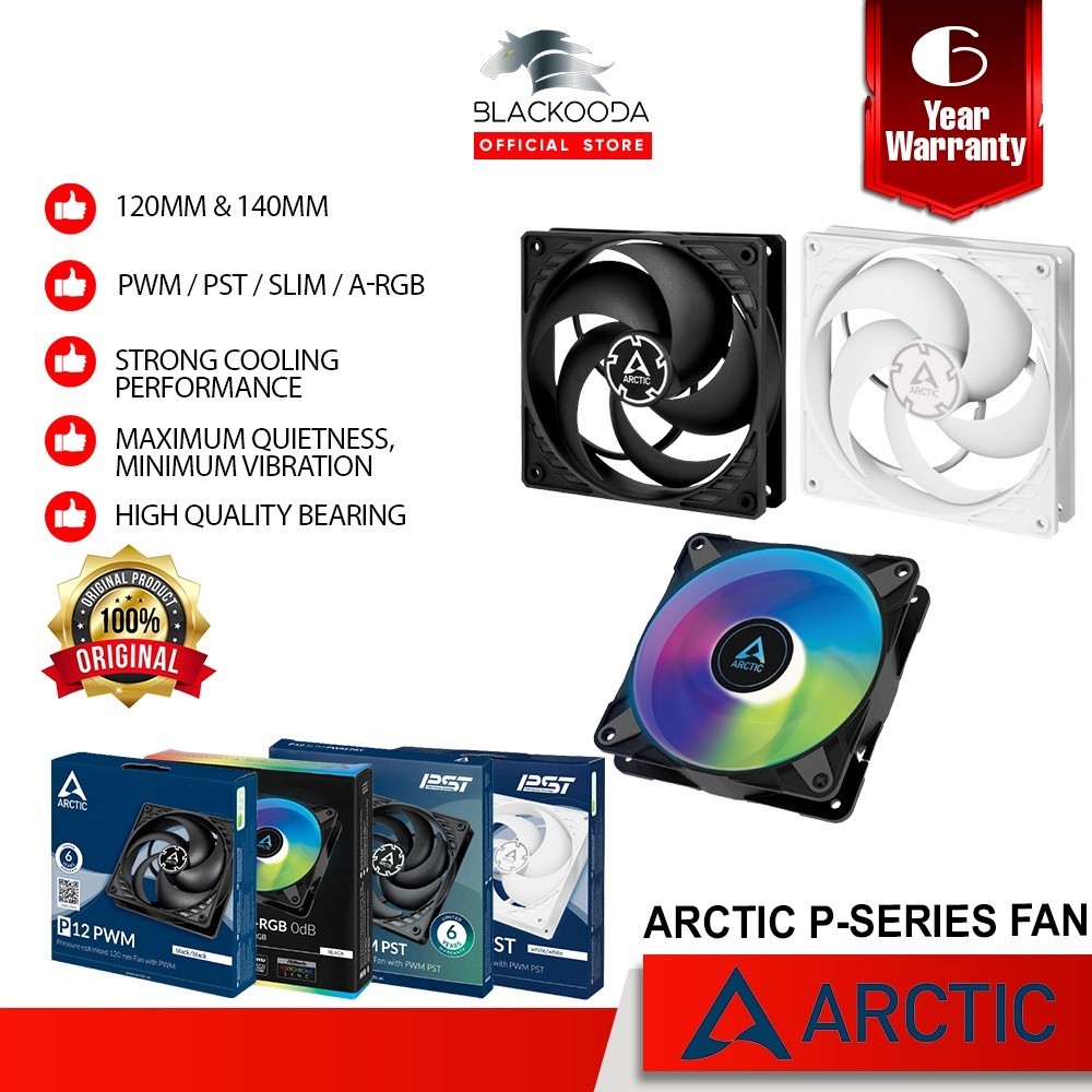 Arctic Fan P12 PWM/ P12 PWM PST/ P12 PWM PST SLIM/ P14 PWM /P14 PWM PST ...