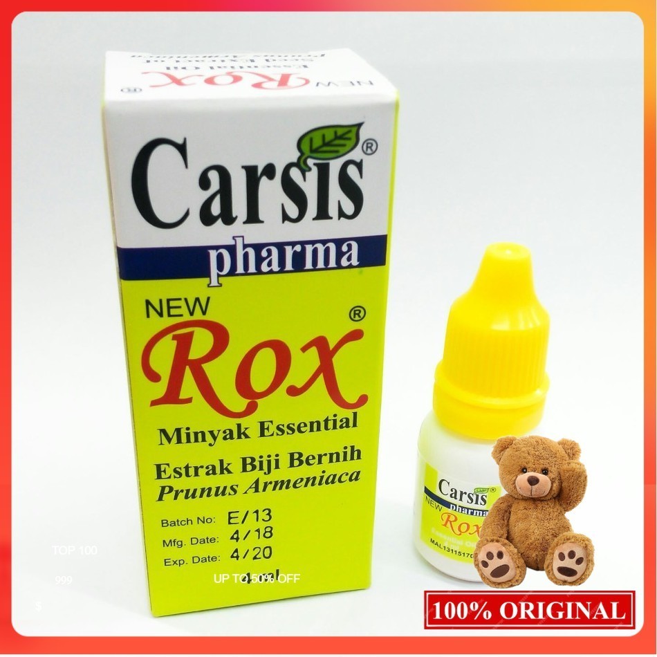 Carsis Pharma New Rox Essential Oil 4ml | Shopee Malaysia