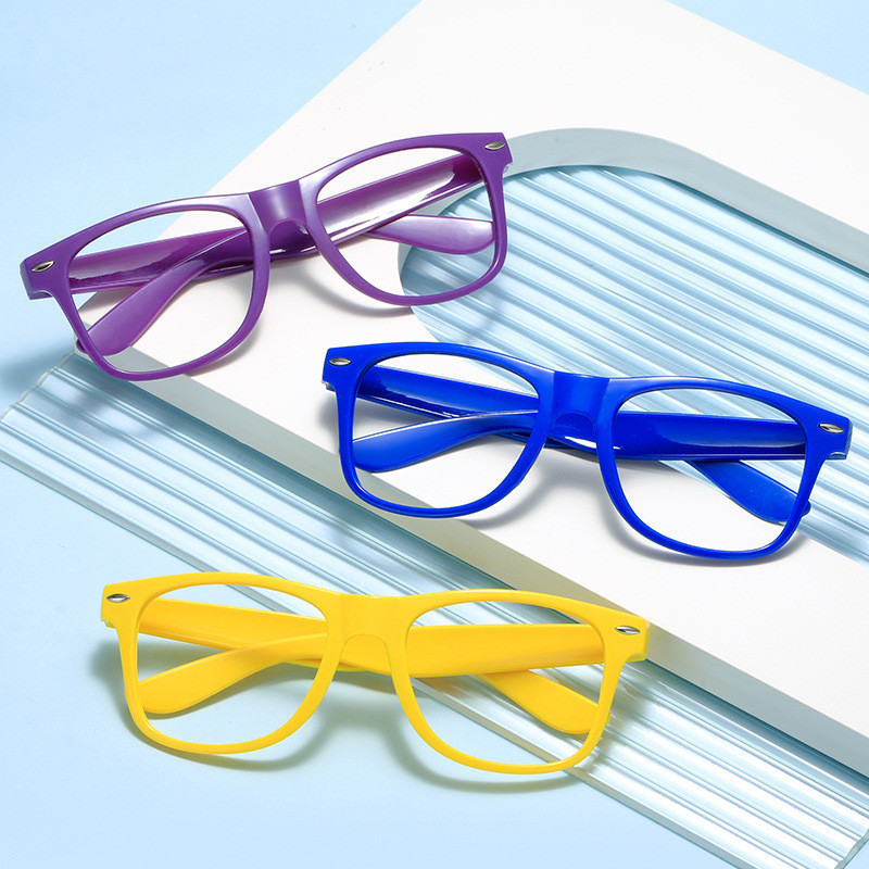 New Trendy Rivet Glasses Frame Candy Color Upgraded Colorful Multiple ...