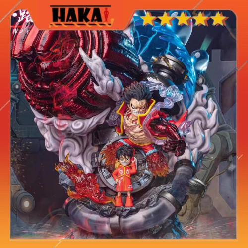 One Piece Resin Warhead Big Fist Fourth Block Luffy 2.0 Figure - Figure ...