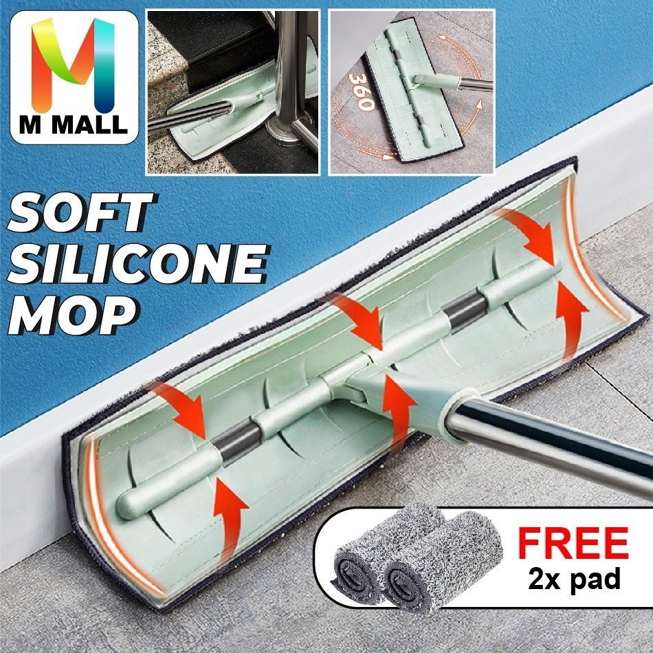 MOP Fleksibel MOP boleh lipat mop celah corner dinding Towel Micro ...