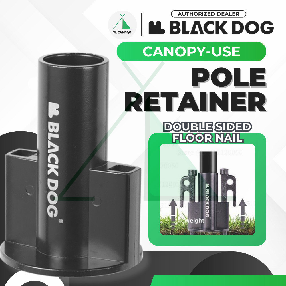 BLACKDOG Pole Holder Retainer Canopy Rod Camping Tent Awning pole ...