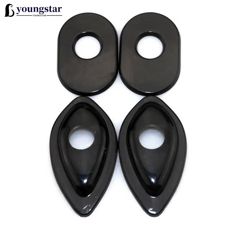 YOUNGSTAR 4Pcs Motorcycle Motorbike Turn Signals Indicator Adapter ...