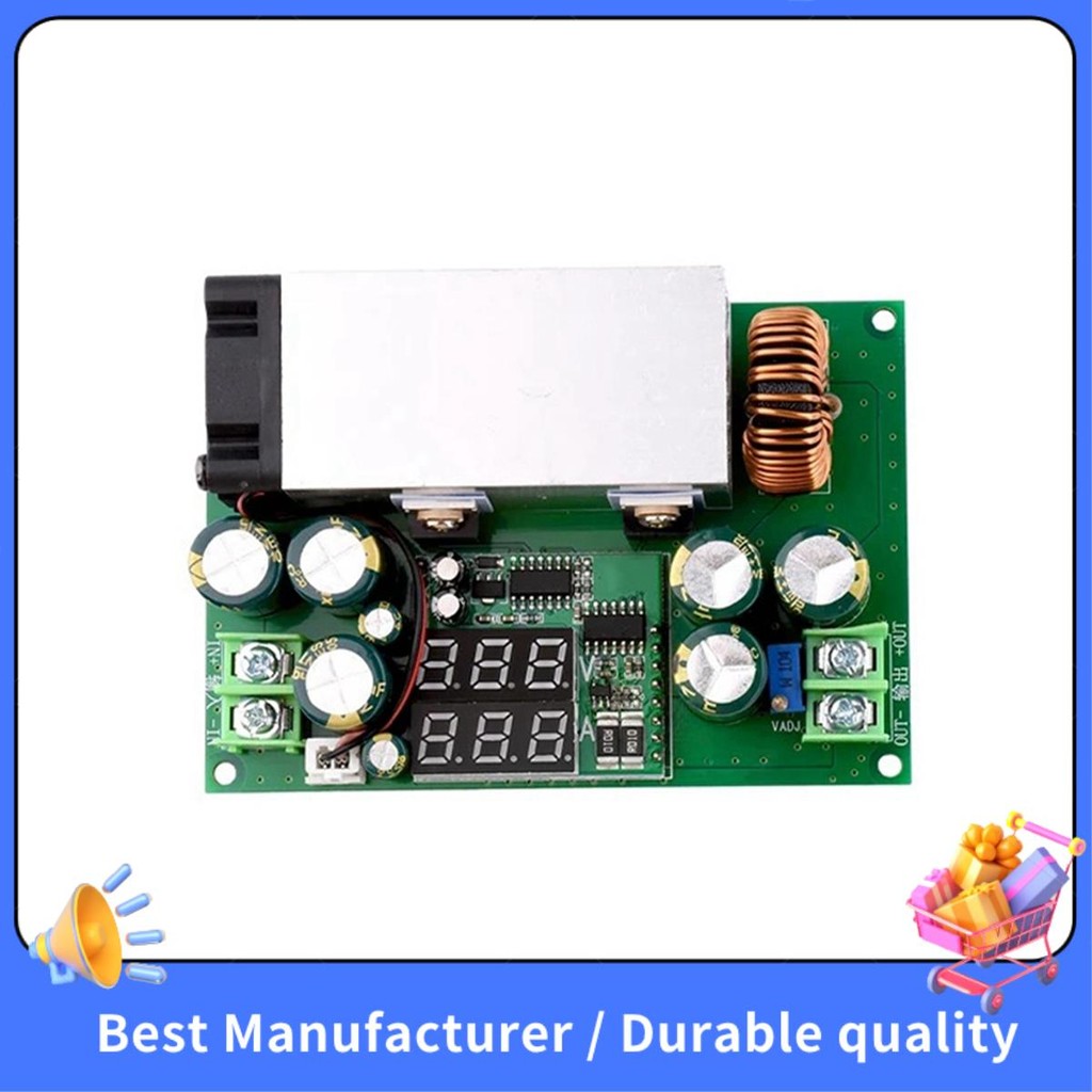 【NEW】DC-DC Buck Converter 600W 12-75V to 2.5V-50V Buck Regulator Adjustable Power Supply Module ...