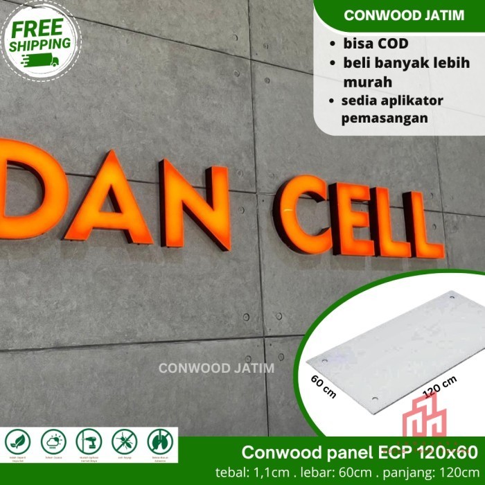 Conwood panel ECP 60x120 (1,1 x 60 x 120)cm /pcs, industrial walls ...