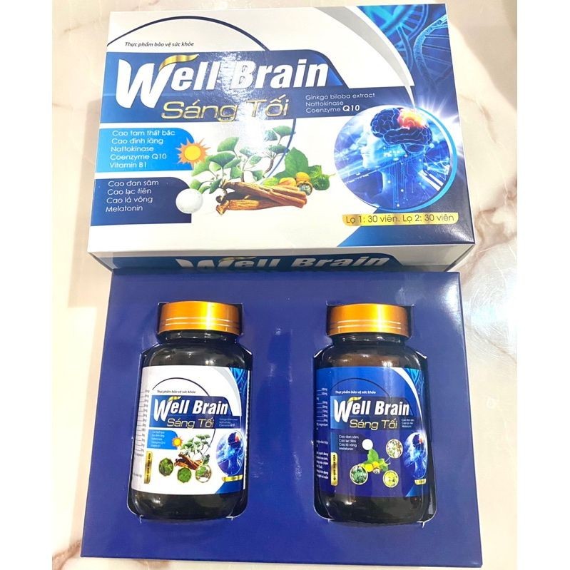 Well BRAIN Morning And Dark BRAIN Supplementation-Helps Enhance ...