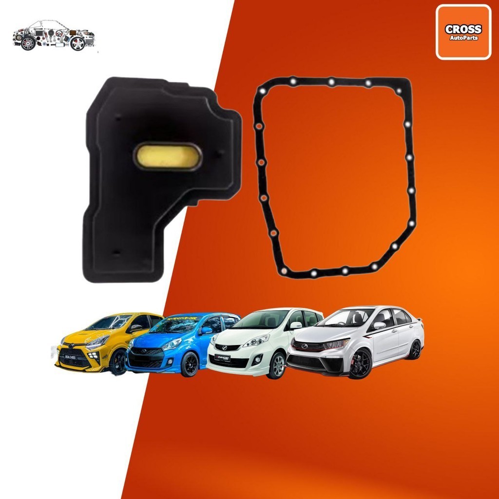 🔥JAPAN🔥 AUTO FILTER GEARBOX FILTER WITH GASKET PERODUA MYVI 2015-2017 ...