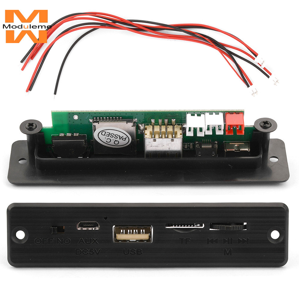 DC 5V 2X3W 6W Amplifier Decoder Board Bluetooth Car MP3 Player USB ...