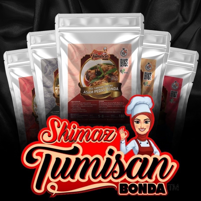 Shimaz Tumisan Bonda Pes Masakan, Kuah, Rempah, Perencah, Rendang, Kari ...