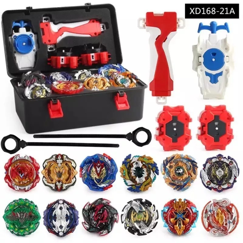 12 Styles Bayblades Metal Fusion Beyblades Set Storage Box Top Beyblade ...