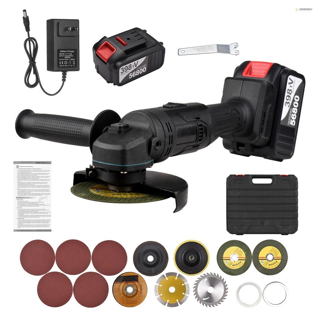 Battery-operated Electric Angle Grinder Portable Lithium Battery ...