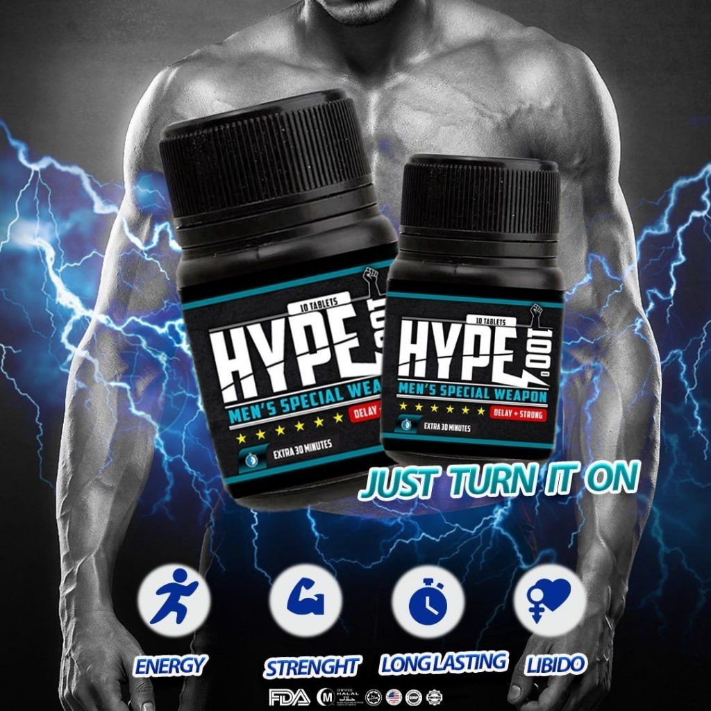 HYPE 100 Booster Energy Fitness VITAMIN C (READY STOCK) | Shopee Malaysia