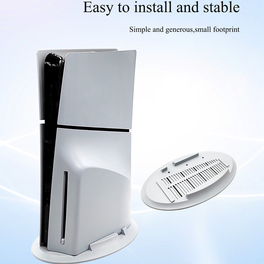 Vertical Stand for ps5 Slim Disc Edition with Built-in Cooling Vents ...