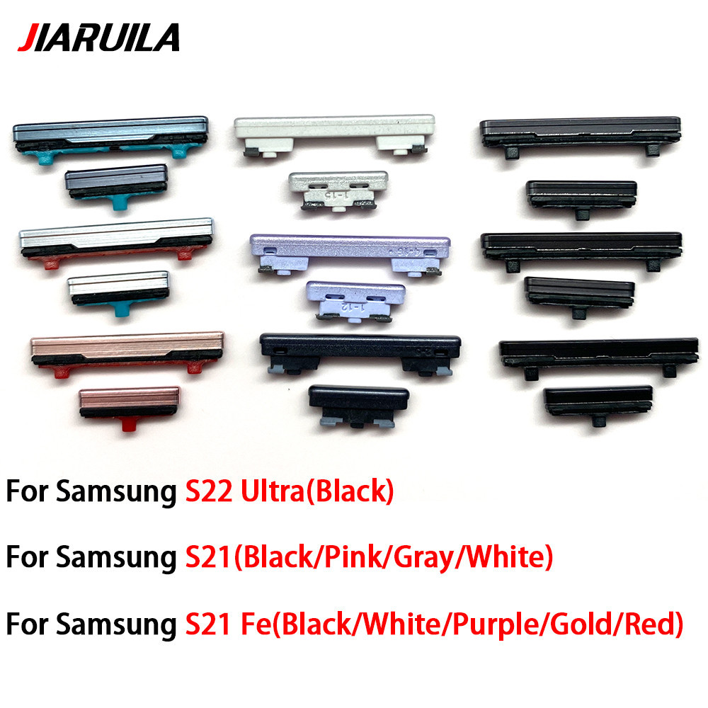 For Samsung S21 / S21 Fe / S22 Ultra Power Button ON OFF Volume Up Down ...