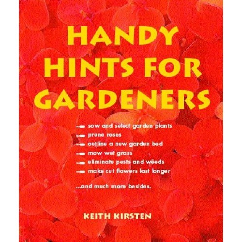[BnB] Handy Hints for Gardeners by Keith Kirsten (Used: Good) | Shopee ...