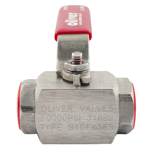 [100% Original] OLIVER VALVES - 3/8'' High Pressure Ball Valve (SS316 ...