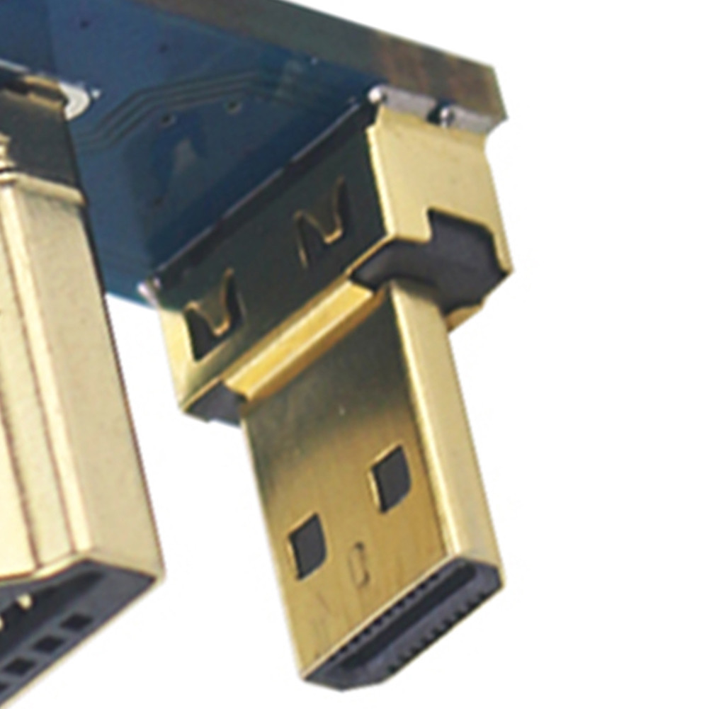 [ElectronicMall01.my] NEW For Raspberry Pi 4B Micro HDMI to HDMI ...