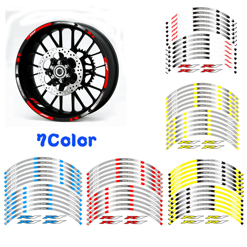 Hot Sale New Style YAMAHA/R1 Logo 3M Color Waterproof Special Rim ...